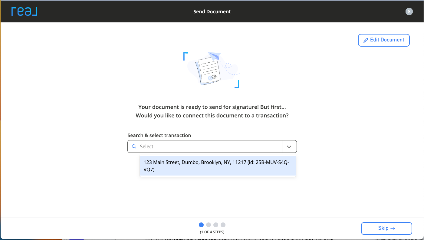 How Do I Send A Document For Signature Real